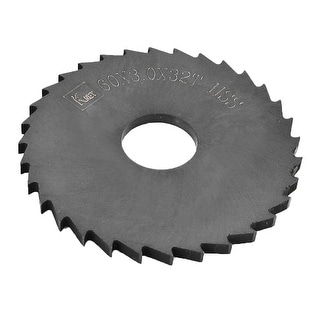 HSS 32 Peg Teeth 60mm x 3mm x 16mm Black Slitting Saw Blade Replacement ...
