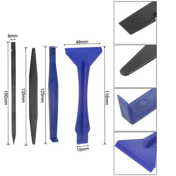 6in1 Set Electronics Repair Tool Kit, Plastic Pry Bar Removal Set for ...