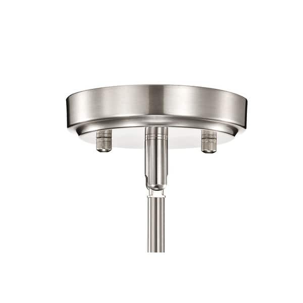 brushed nickel ceiling light fitting