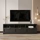 Modern Minimalist TV Cabinet 80 inch TV Stand Open Locker Bedroom - Bed ...