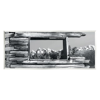 Stupell Rustic Cabin Window Wall Plaque Art Steve Toole - Bed Bath ...