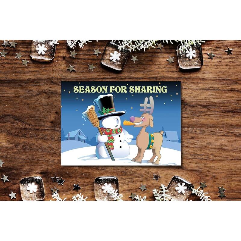 Stonehouse Collection 18 Christmas Cards Boxed With Envelopes Funny