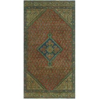 Noori Rug Vintage Distressed Donita Rust/Beige Rug - 2'8" x 5'1" - Bed ...
