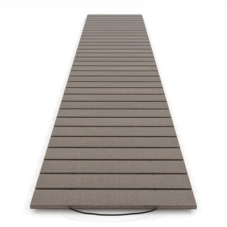 Premium HDPE Roll Up Garden Walkway with Wood Grain Finish 8 ft Long ...