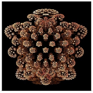 "Mandelbulb fractal. A three-dimensional analogue derived from a ...