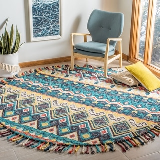 SAFAVIEH Handmade Aspen Annetta Boho Tribal Wool Rug - Bed Bath ...