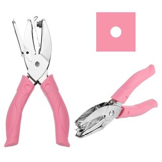 1/4" Single Hole Punch Handheld Hole Puncher Circle Hole Paper Puncher ...