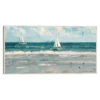 Setting Sail Panel II By Studio Arts Canvas Art Print - Bed Bath ...