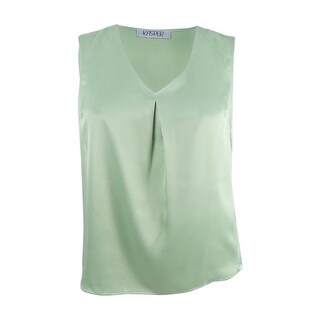 Kasper Women's Satin Shell Top - Bed Bath & Beyond - 41232062