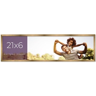 21x6 Bronze Real Wood Picture Frame Width 0.75 inches | Interior Frame ...