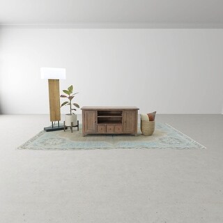 47" Wide Small Media Unit, Light Brown - Bed Bath & Beyond - 37639541