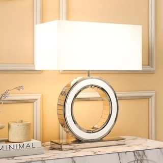 Table Lamp with O-shaped Base - Bed Bath & Beyond - 37939677