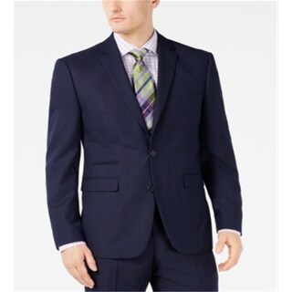 Vince Camuto Men's Slim Fit Stretch Wrinkle Resistant Suit Jackets Blue ...