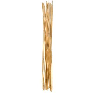Bamboo Wood Tall Sticks Home Decor Natural Foliage - Light Brown ...