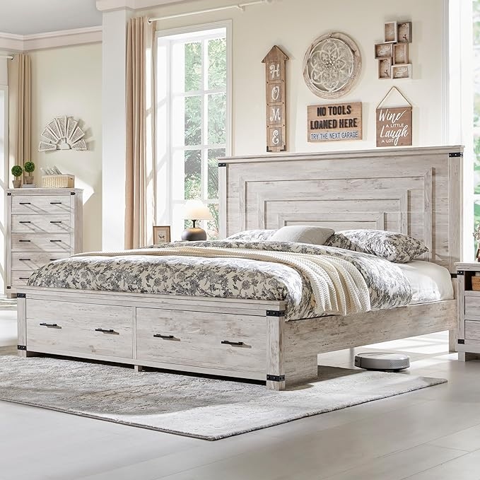 Queen size dresser bed store