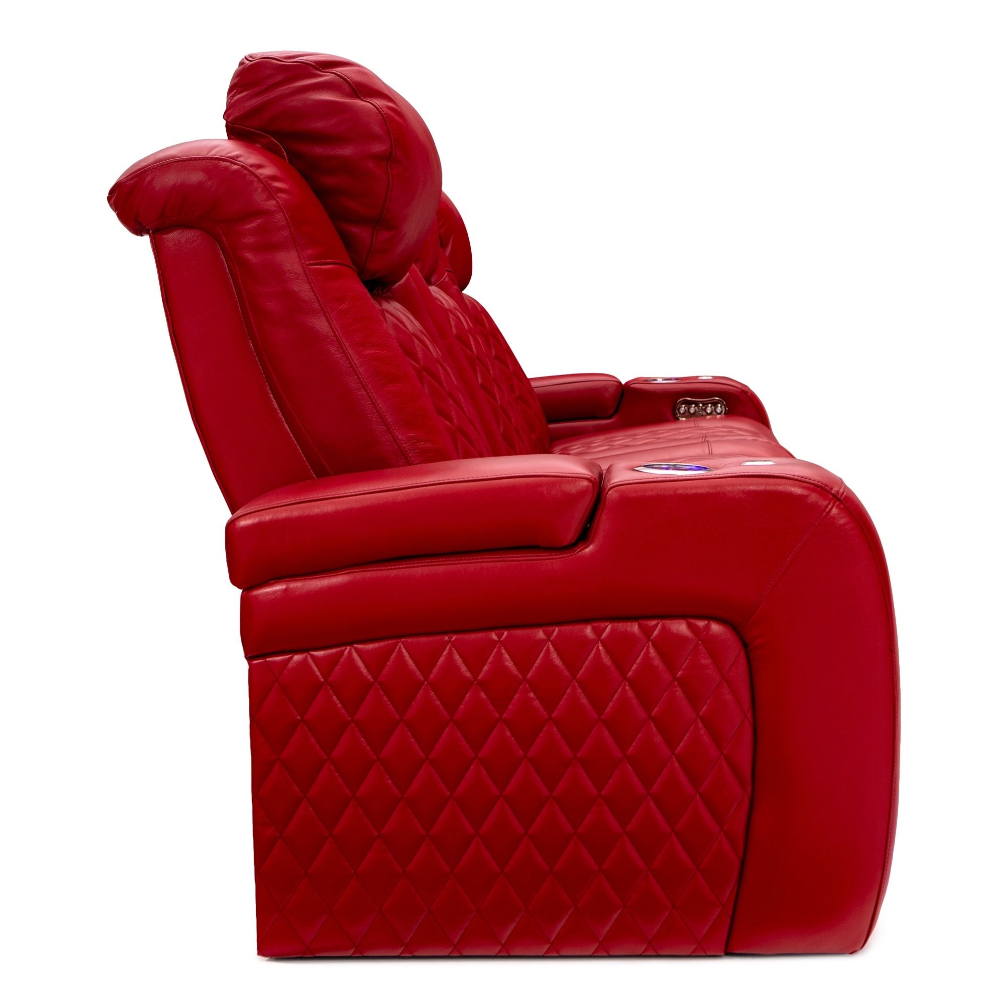 Seatcraft Anthem Sofa and Loveseat Red Leather 7000 Power Recline On Sale Bed Bath Beyond 38370333
