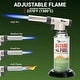 Pro Butane Torch Lighter - Refillable Butane Torch Head, Hand Held ...