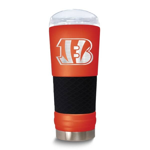 NFL Cincinnati Bengals Stainless Steel Silicone Grip 24 Oz. Draft ...