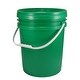 Plastic Paint Pail 20L Paint Can with Spout Lid, Green - Bed Bath ...