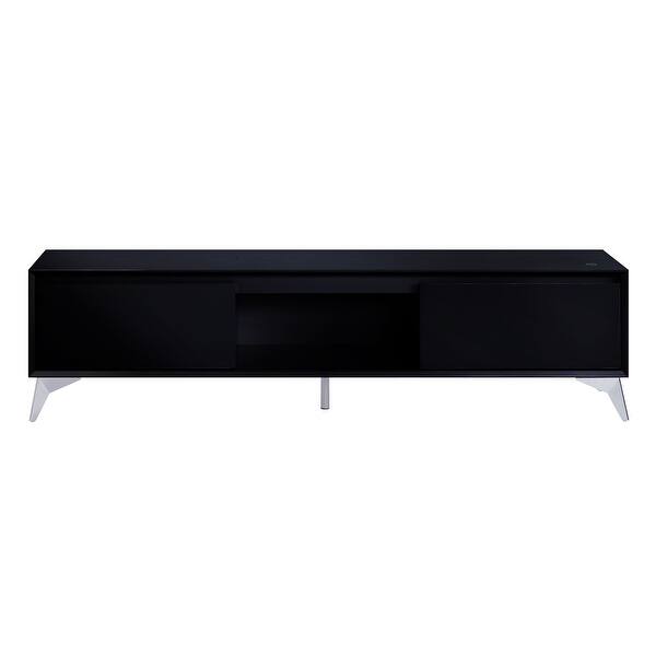 Luxurious TV Stand for TVs up to 60", with LED Light & KD Metal Legs ...