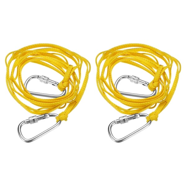 Portable Clothesline 2M/6.56ft Nylon Windproof Non-Slip Washing Line ...