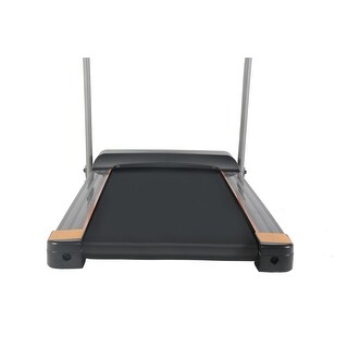 Black Treadmill w/ LCD Foldable Cardio Exercise Walking Running Machine ...