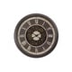 23 in Gear Mechanism Brown Classic Wall Clock - 22.75 in - Bed Bath ...