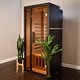 ALEKO Oasis Fully Assembled Expandable Design Indoor Spa Far Infrared ...