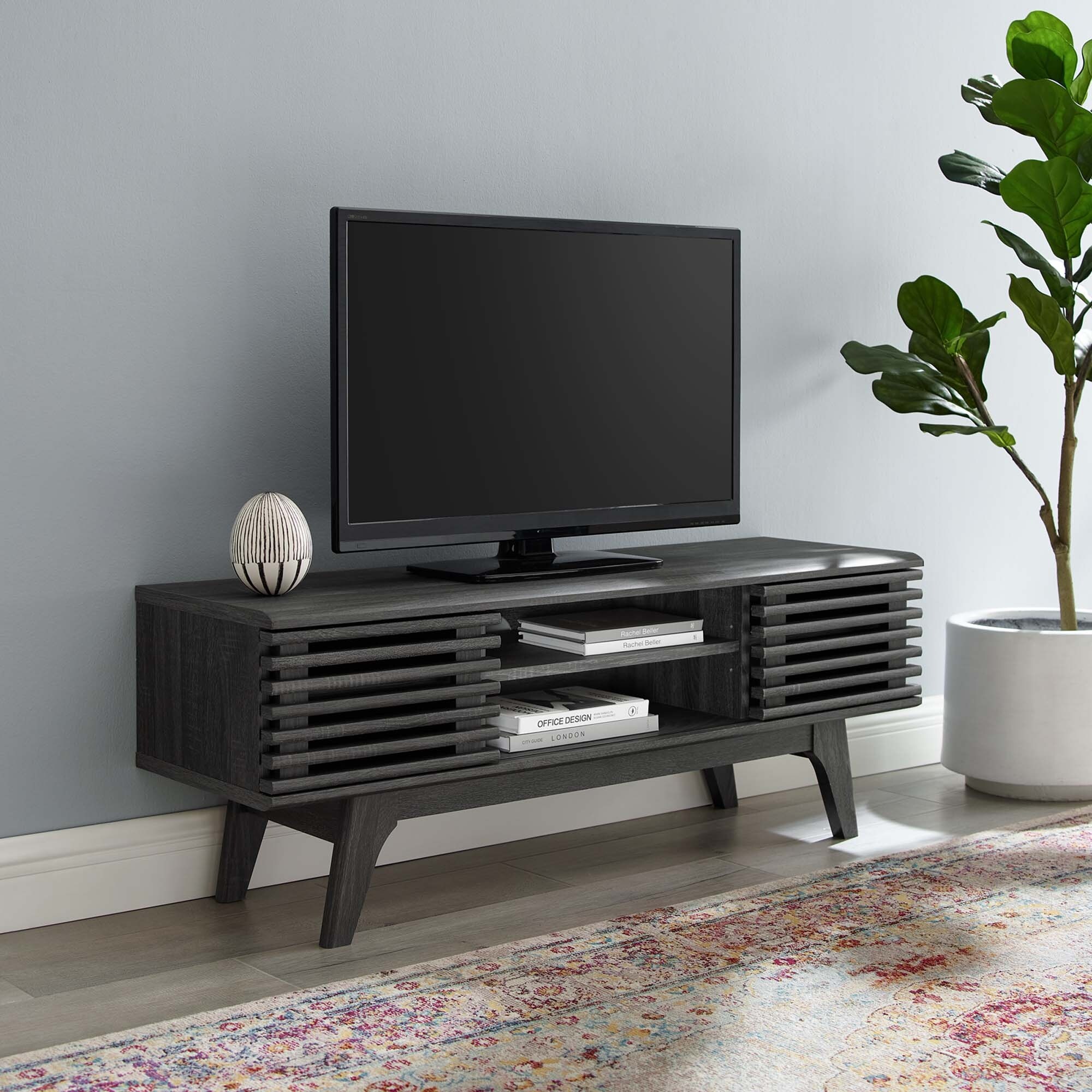 Render 46" Wall-Mount Media Console TV Stand - On Sale - Bed Bath ...