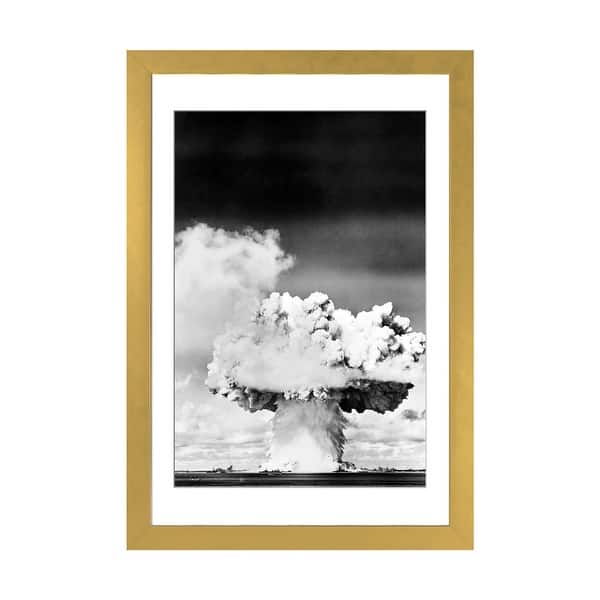 mushroom cloud explosion art