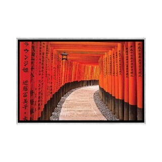 iCanvas "Fushimi Inari Taisha Shrine In Kyoto" by Jan Becke Framed ...