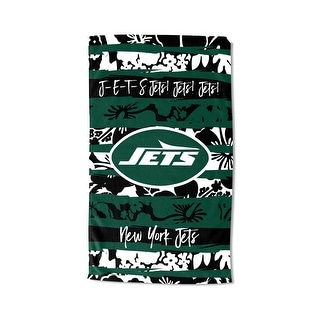 NFL New York Jets Pocket Beach Towel - 35"x60" - Bed Bath & Beyond ...