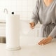 Creative Home White Marble Paper Towel Holder with Black Metal Pole - 5 ...