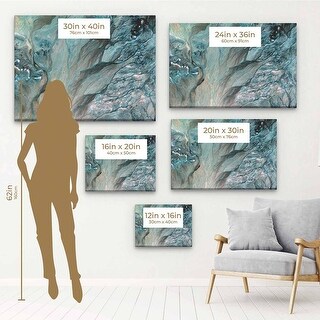 Blue Water Wall Art Canvas 3294 - Bed Bath & Beyond - 39944588