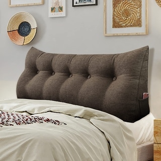 Button Tufted Fabric headboards, Portable Padded Bed Backboard ...