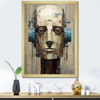 Designart "The Art Of Robotics I" Robots Framed Wall Decor - Bed Bath ...