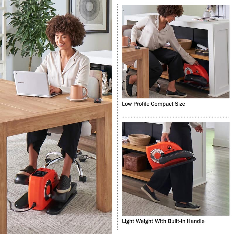 Under Desk Elliptical - Seated Exercise Equipment for a Low Impact ...