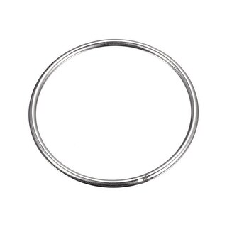 304 Stainless Steel O Rings, 1pcs Metal Welded O-rings Round Rings ...