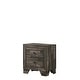 Annis 3 Piece Brown Rustic Platform Bedroom Set - Bed Bath & Beyond ...