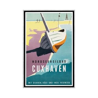 iCanvas "Nordseeheilbad, Cuxhaven- Germany" by Unknown Artist Framed ...