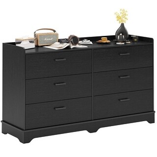 6 Drawer Double Dresser, Modern Storage Tower Dressers & Chests of ...