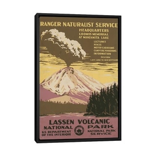 iCanvas "Lassen Volcanic National Park (Ranger Naturalist Service)" by ...