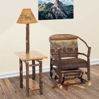 Hickory Log Swivel Glider Chair - Bed Bath & Beyond - 36050849
