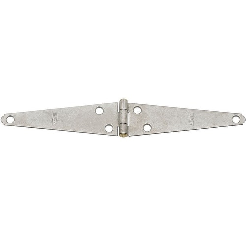 National Hardware N127-795 Light Strap Hinges, 5", Galvanized, 2/Pack ...