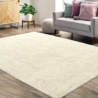 WhizMax Fuzzy Shaggy Rug Fluffy Indoor Area Rug Luxury Shag Carpets ...