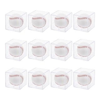 Baseball Display Case, Acrylic Square Baseball Holder - Bed Bath ...