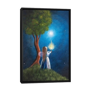 iCanvas "Guardian Of Light" by Moonlight Art Parlour Framed - Bed Bath ...
