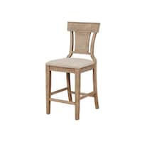 Ryder Handwoven Rattan Farmhouse Counter Stool - On Sale - Bed Bath ...