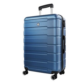 Large Suitcase with Spinner Wheels, ABS Hardshell Suitcase Checked ...