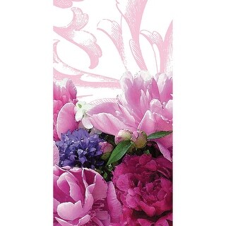 Club Pack of 240 Peony Bloom Printed Hanky Swankies Pocket Facial ...